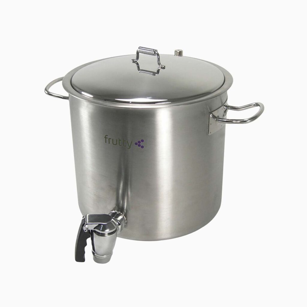 Oala de gatit gem, dulceata, bulion 26l cu baie de apa +robinet ...